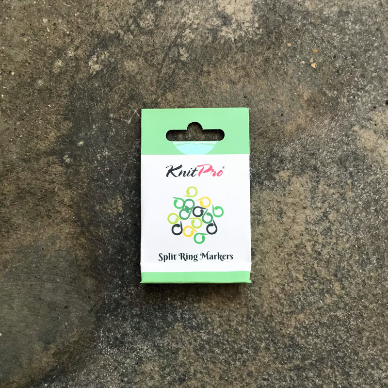 Marcas para tricot KNITPRO Split ring markers – Retrosaria