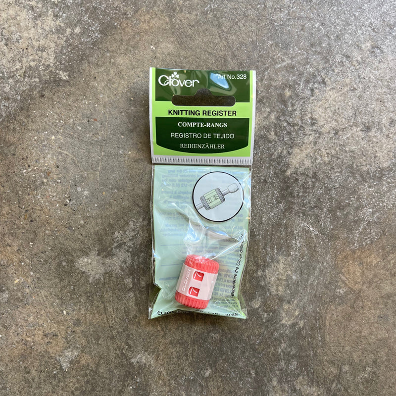 Clover Knitting Register – Retrosaria