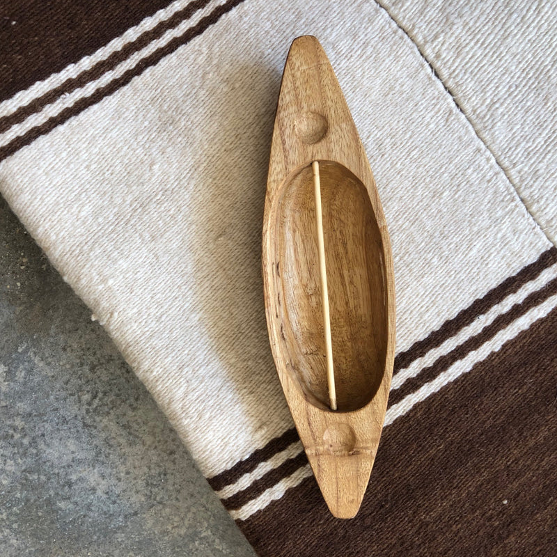 Handmade weaving shuttle – Retrosaria