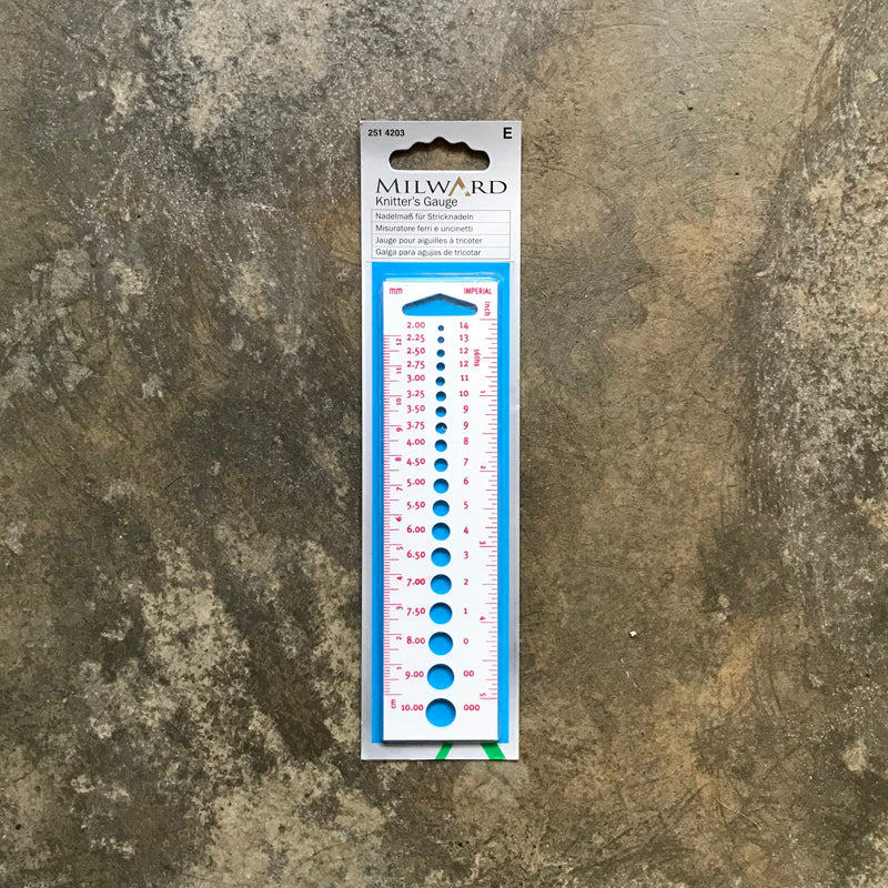 Milward Knitter's Gauge – Retrosaria